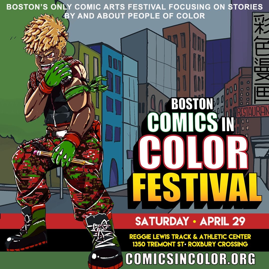 The Boston Comics in Color Festival is a source of inspiration and ...